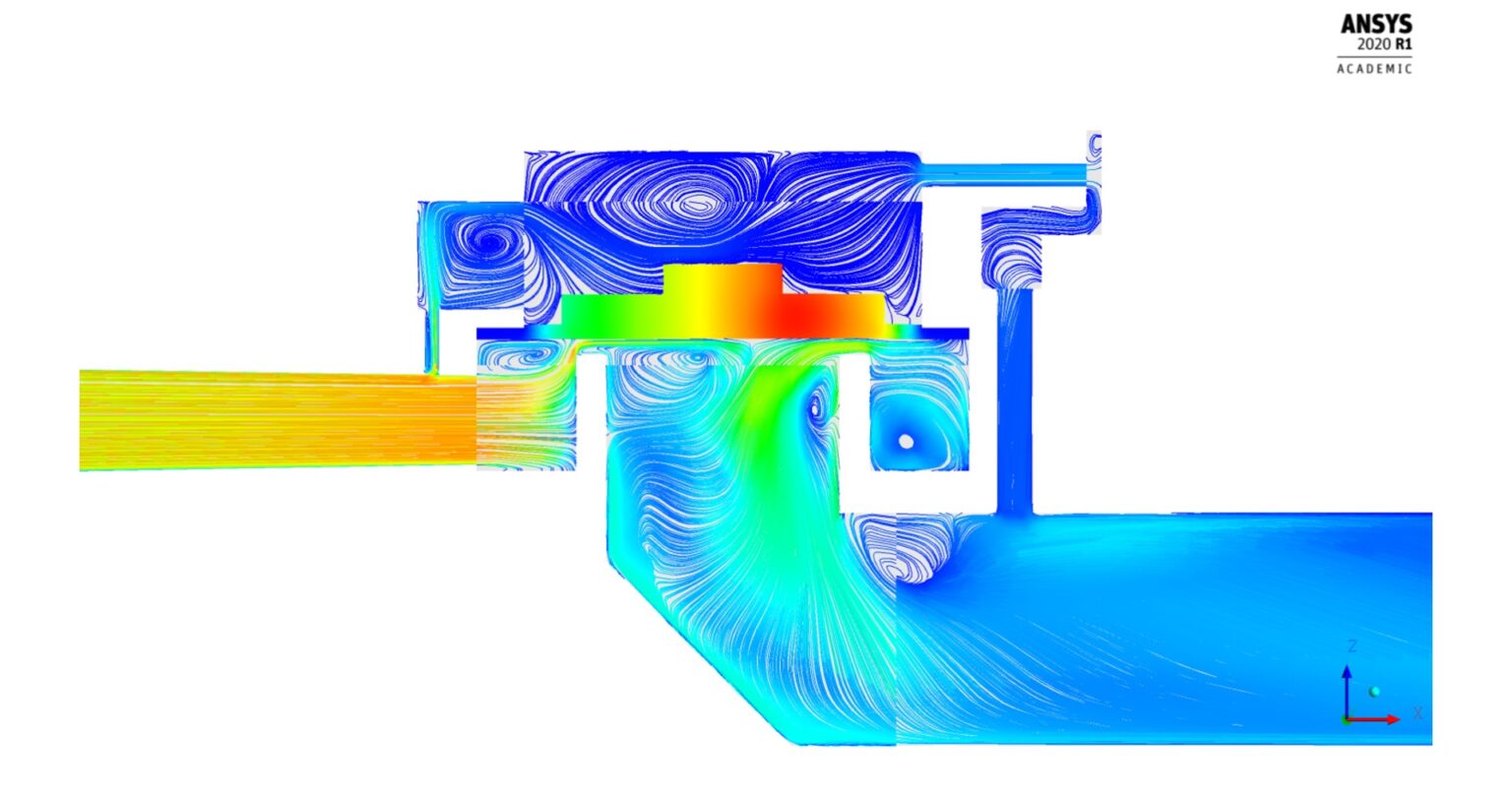 Fluid-structure interaction simulation for actuation control of a ...